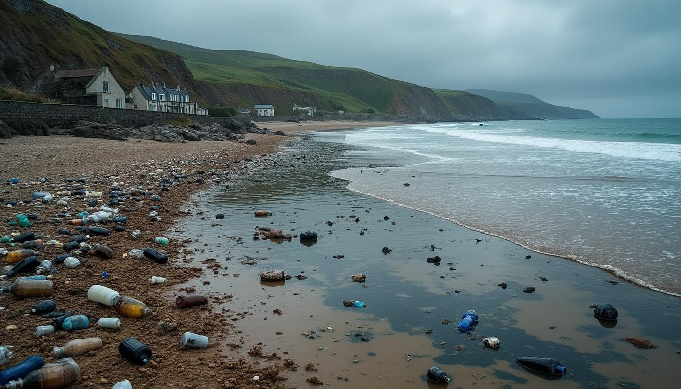 Plage bretonne menacée : la pollution remet en cause son statut de spot ...